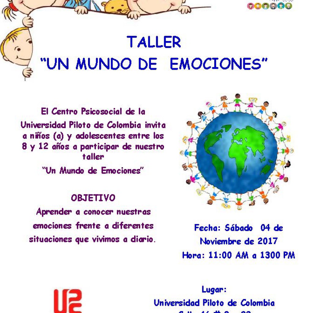 Taller Un Mundo de Emociones - Universidad Piloto de Colombia
